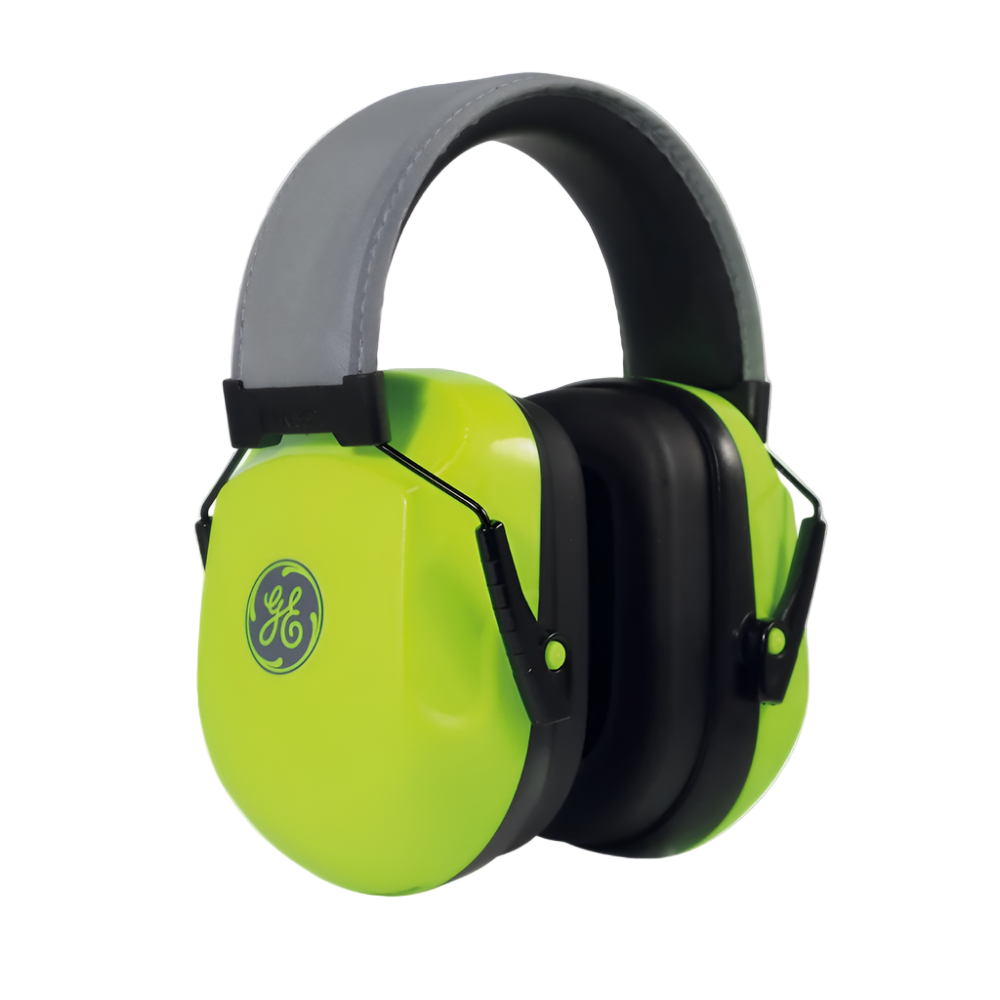 High Visibility Protective Earmuff | 27 dB NRR | GM452HV – Caco America LLC